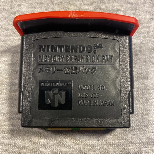 Nintendo 64 Expansion Pak Pack Official N64 Memory Pack OEM Original ...