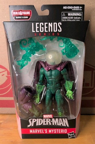 Marvel Legends Mysterio 6" Action Figure Lizard BAF Wave Hasbro | eBay