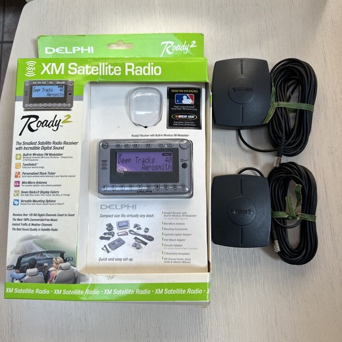 Delphi Roady 2 For XM Car & Home Satellite Radio Receiver Open Box ...
