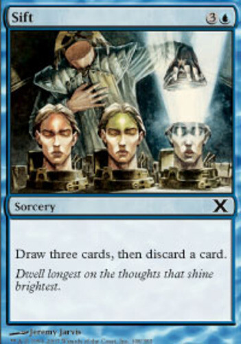 MTG-4x-Moderate Play, English-Sift-Tenth Edition | eBay