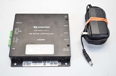 Crestron DM-RMC-100-C DM Room Controller HDMI w/Power supply | eBay