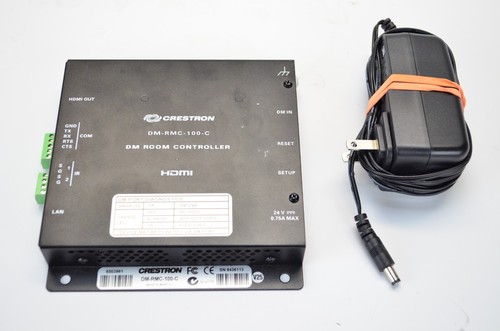 Crestron DM-RMC-100-C DM Room Controller HDMI w/Power supply | eBay