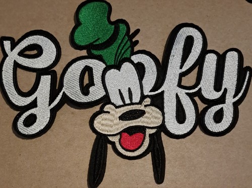 Disney Goofy 9" woven sew on patch | eBay
