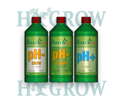 Dutch Pro PH+ up Grow Bloom 1L Nutrient ph adjusters. Hydroponics Coco ...
