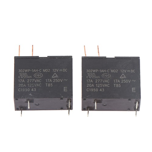 2 PCS 12V Relay 302WP-1AH-C M02 12VDC 4Pins For Microwave Oven-4 ...