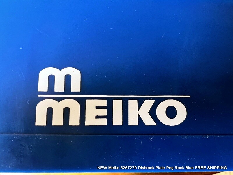 NEW Meiko 5267270 Dishrack Plate Peg Rack Blue FREE SHIPPING | eBay