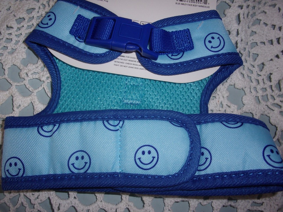 SMILEY FACE Simply Dog Body Harness Vest XS XSmall New | eBay
