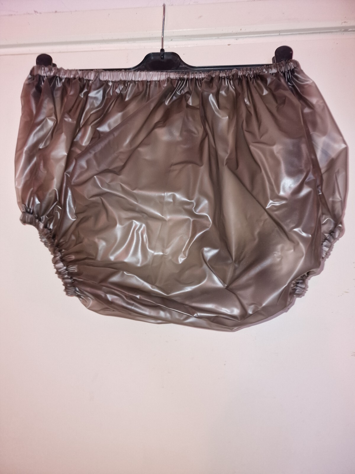 Larger sized adult baby pvc plastic pants soft rubbers diaper terry ...