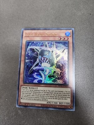 Yugioh! Left-Hand Shark - BROL-EN049 - Ultra Rare - 1st Edition Near ...