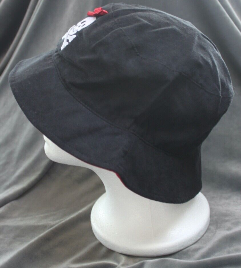 Black & Red Skull and Crossbones with Bow Bucket Hat **NEW** | eBay