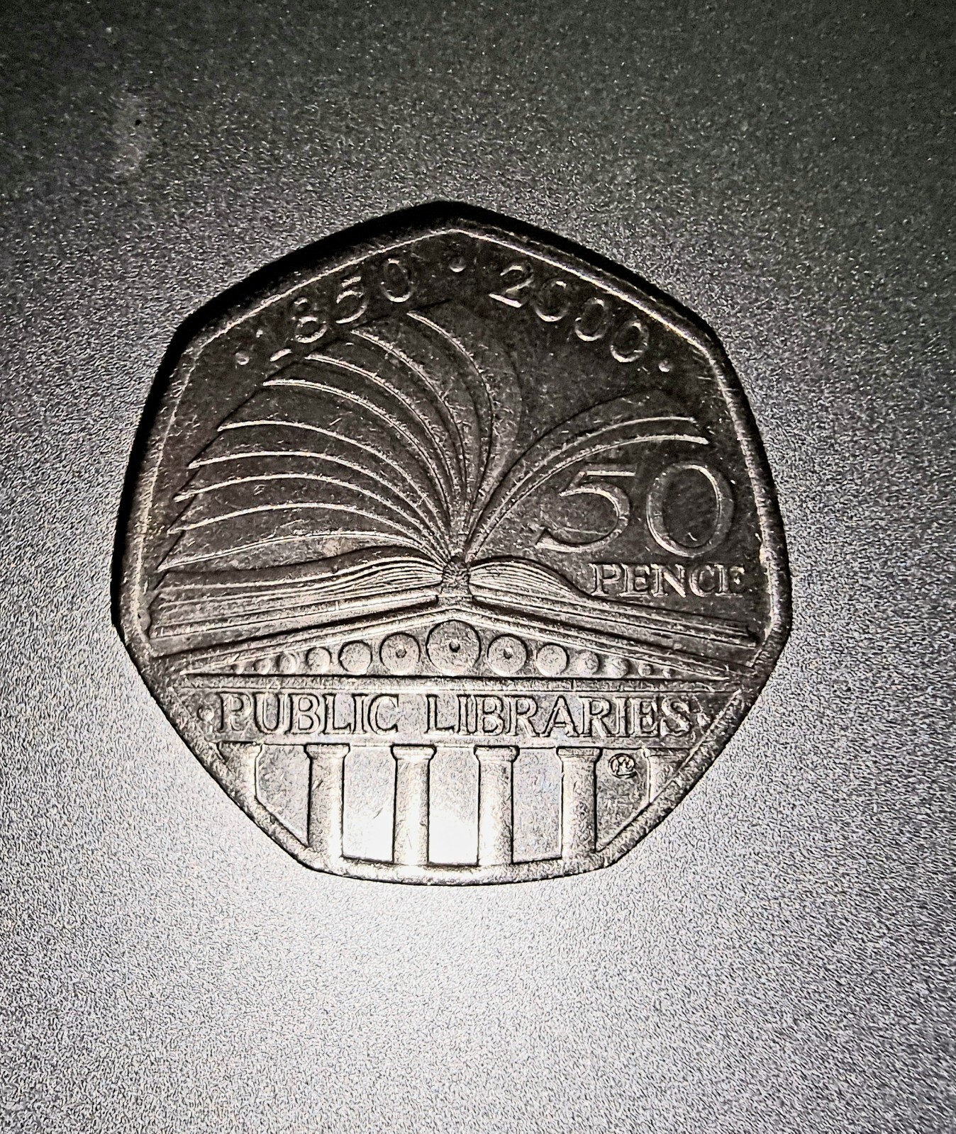 ***VERY RARE *** Public Libraries 1850-2000 circulated 50p coin | eBay UK