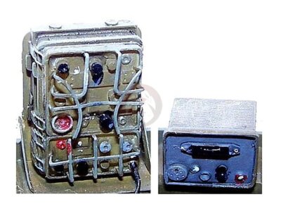 Plus Model 1/35 SCR-694 US Army Portable Wireless Radio Station WWII ...