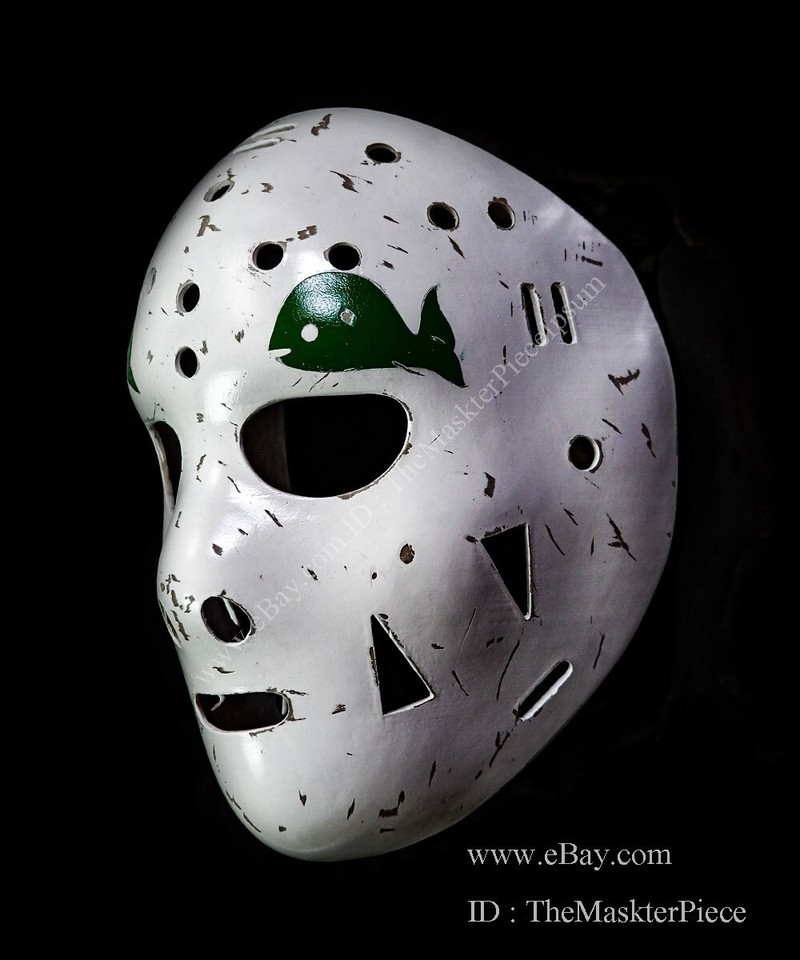 Ice Hockey Mask Goalie Helmet Wearable Home Decor Mike Veisor G99 | eBay