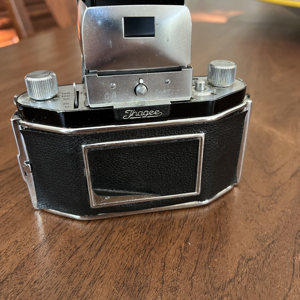 Exa Ihagee Dresden 35mm Camera & Lens Ludwig Meritar 1:2 F=50 untested ...