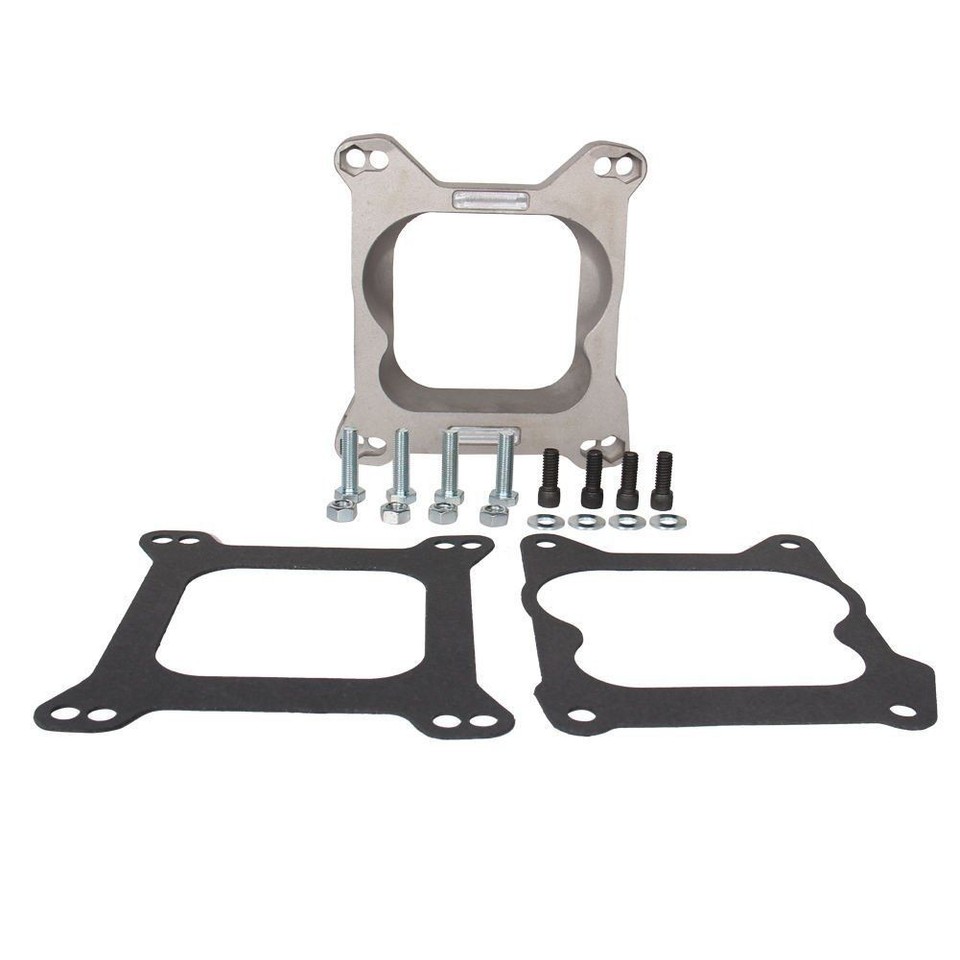 Aluminum Carburetor Adapter Square Plate Bore Carburetor to Spread Bore ...