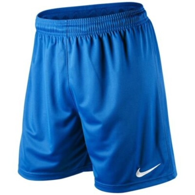 NIKE ROYAL BLUE FOOTBALL SHORTS MENS SMALL MEDIUM LARGE EXTRA LARGE S M ...