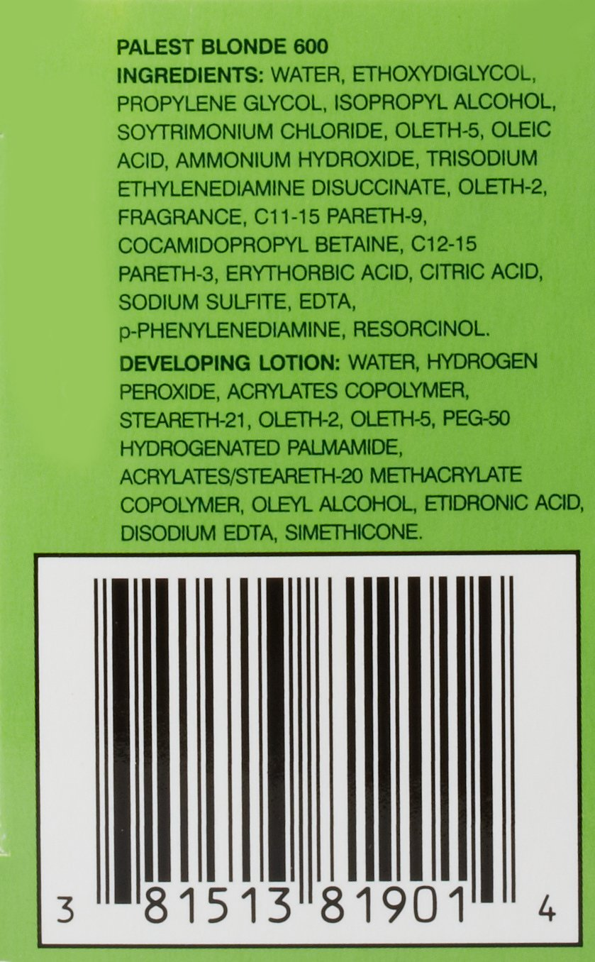 Clairol Balsam Hair Color 600 Palest Blonde 1 Kit (pack of 3) for sale ...