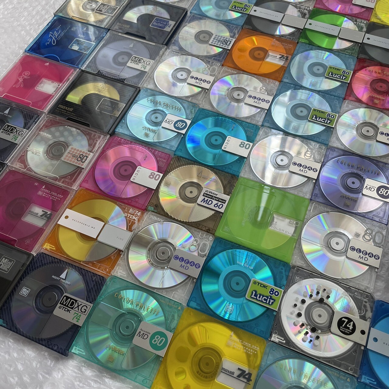 Used MD MINI Disk 50 / 100 DISC lot of Mds Disk Random | eBay