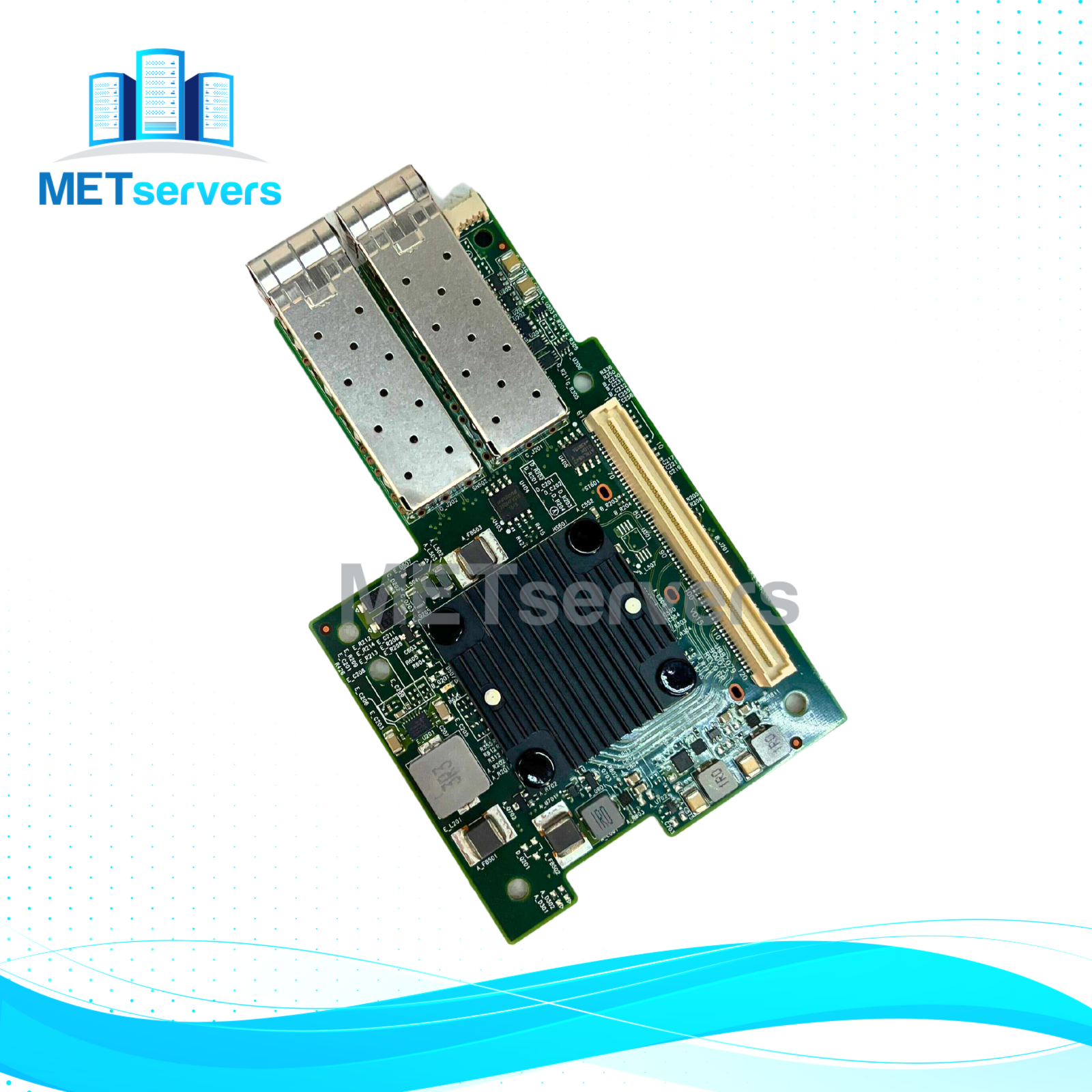 Broadcom 57414 Dual-Port 2x 25GB / 10GB SFP Ethernet OCP Mezzanine Card ...