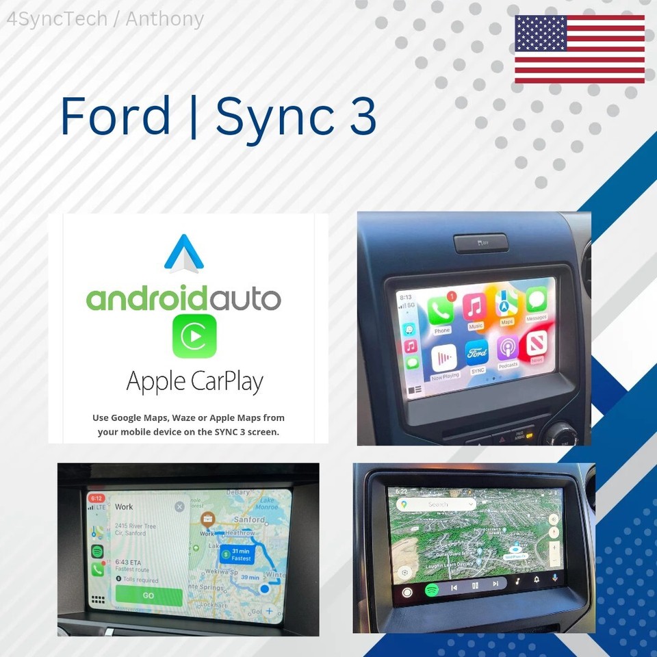 Ford Sync 3 Updated, Programmed and Jailbroken APIM Module (OEM ...