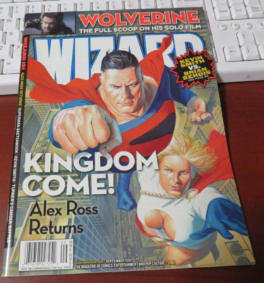 CM24 WIZARD MAGAZINE #191 SUPERMAN POWER GIRL | eBay