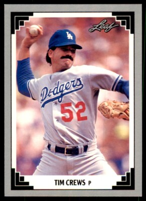 1991 Leaf Tim Crews Baseball Cards #141 | eBay