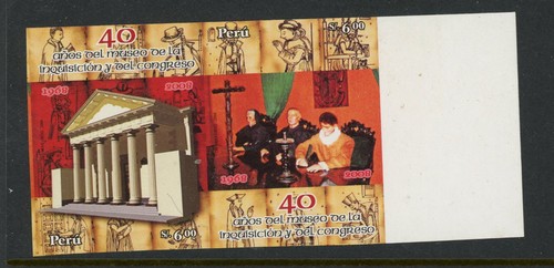 Peru 1656 Museum of the Inquisition and Congress Thomas Greg Plate ...