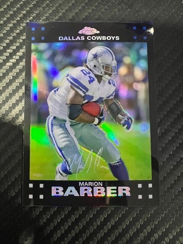2007 Topps Chrome Refractors Dallas Cowboys Football Card #TC13 Marion ...