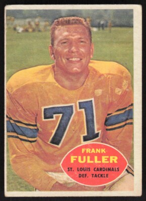 1960 TOPPS FRANK FULLER ROOKIE ST. LOUIS CARDINALS #111 DP20 | eBay