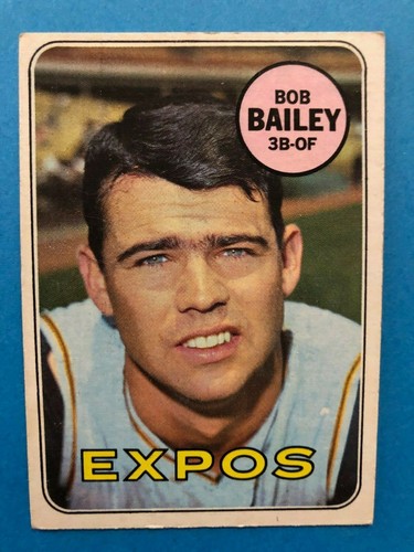 Bob Bailey 1969 Topps Baseball Card #399 Montreal Expos | eBay