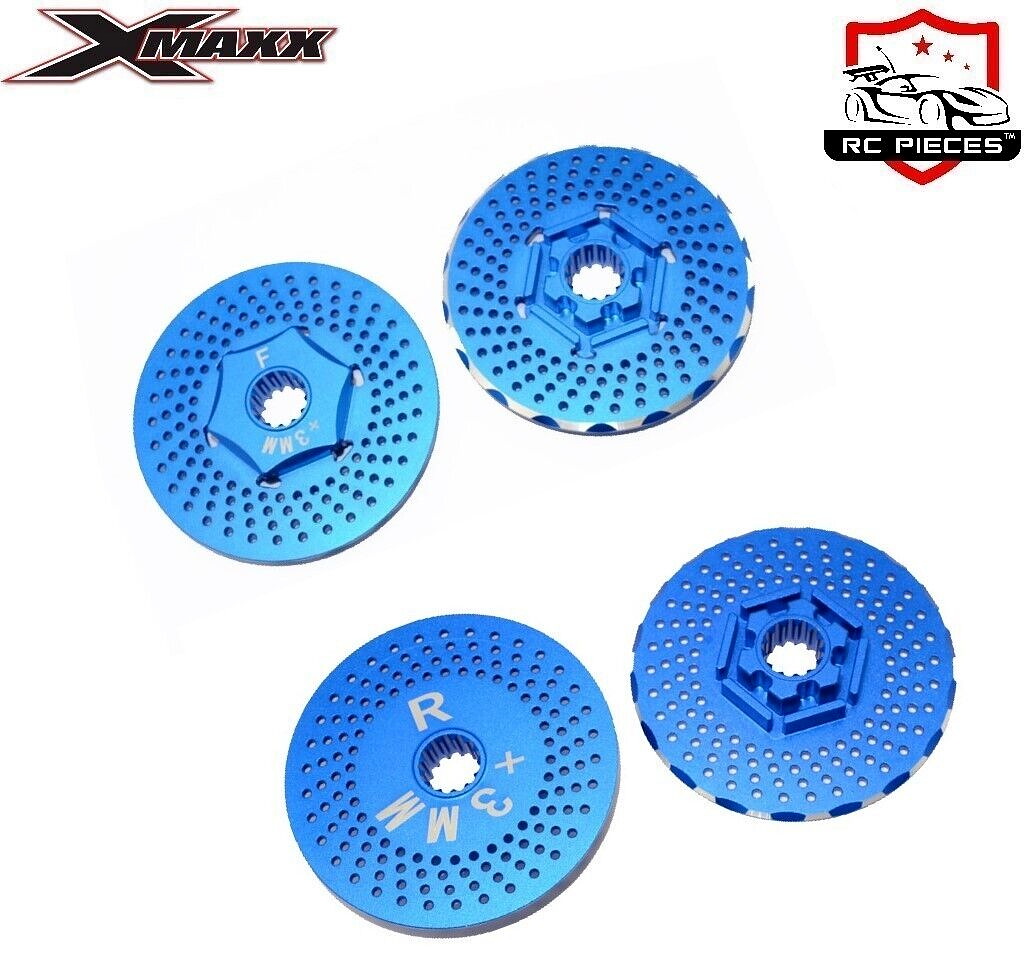 TRAXXAS X MAXX 8S 1/5 CNC ALLOY WHEEL HEX CLAW BRAKE DISC X4 GPM ...