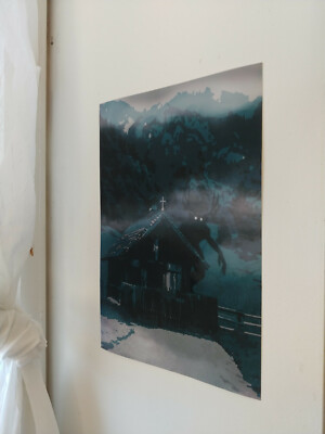 Skinwalker (Wendigo) SCP Cryptid Poster Art Print (Made in the US ...