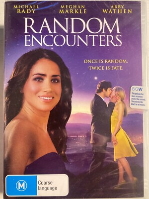 RANDOM ENCOUNTERS DVD 2013 Meghan Markle Michael Rady BRAND NEW ...