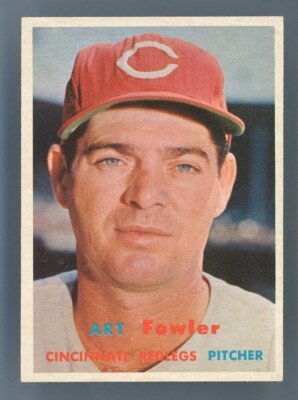 1957 Topps #233 Art Fowler NEAR MINT+ **BB-2994** | eBay