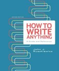 How to Write Anything: A Guide and Reference - Paperback - GOOD ...