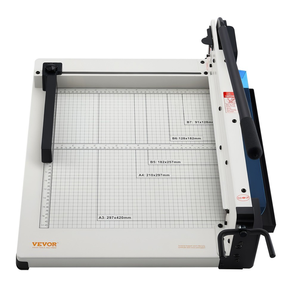 VEVOR Paper Cutter 431.8 mm A3 Guillotine Paper Trimmer 400 Sheet Metal ...