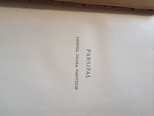 Wagner's Parsifal As Retold By Oliver Huckel Thomas Y. Crowell 1893 ...