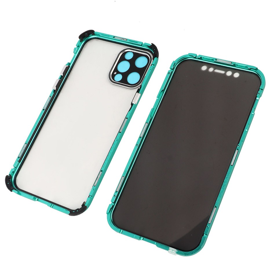 AntiPeep Magnetic Adsorption Phone Cover Double Sided Glass Phone Case ...