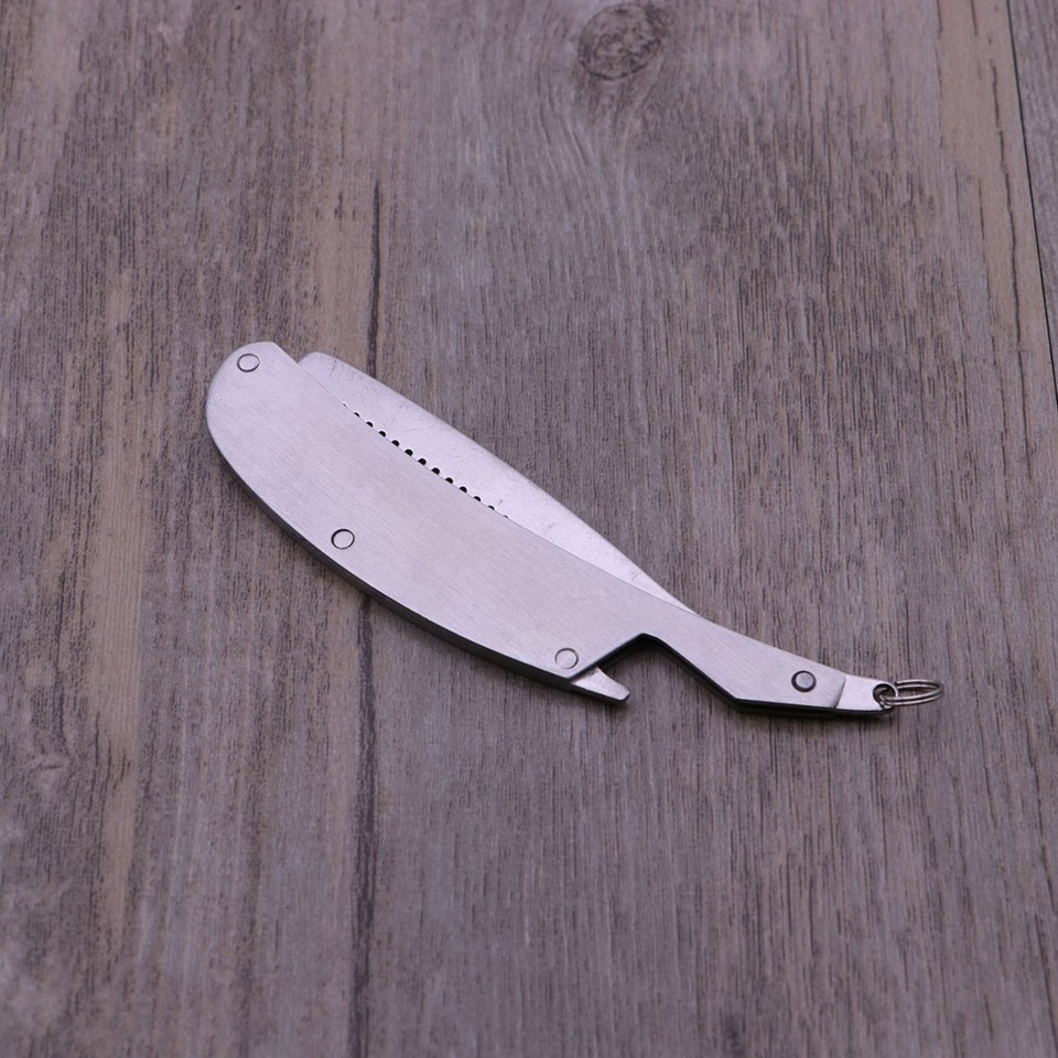 Anti-static Beard Comb Snag Comb Fine Tooth Beard Comb Metal Head Hair ...