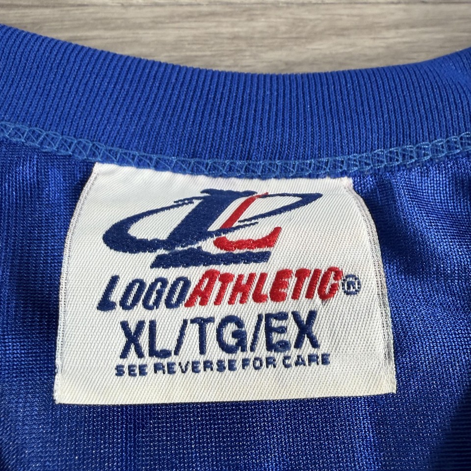 Vintage New England Patriots Jersey Mens XL NFL Meggett 22 Logo ...