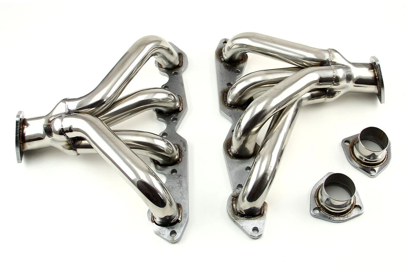 Stainless Steel Exhaust Headers For Chevy BBC 396 454 Center Dump Block ...