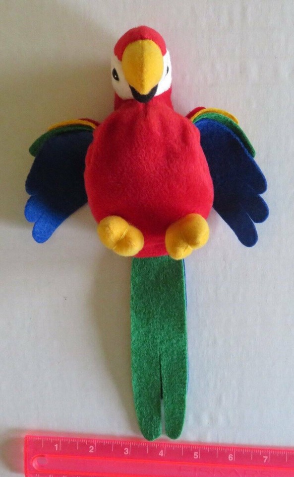 NED Colorful Parrot Bird Stuffed TOY DaVita Training Trainer Kidney ...