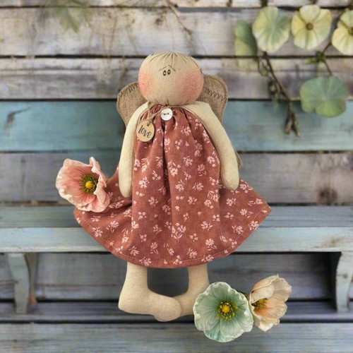 Honey and Me Farmhouse Love the Inspirational Angel Girl Doll 15" | eBay