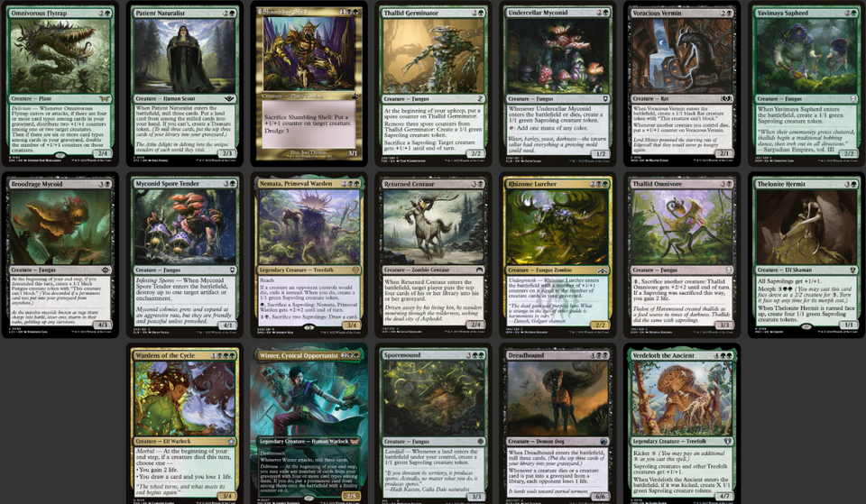 The Mycotyrant MTG EDH Commander Deck | Magic the Gathering | eBay