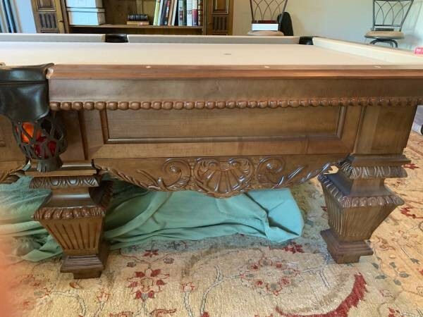 ORIGINAL 8" Peter Vitalie Lord Nelson Pool Table -EXCELLENT CONDITION ...