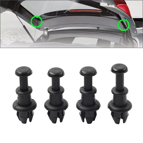 4X Rear Boot Parcel Shelf String Clips Hook Holder For Audi A3 8P 8V Q2 ...