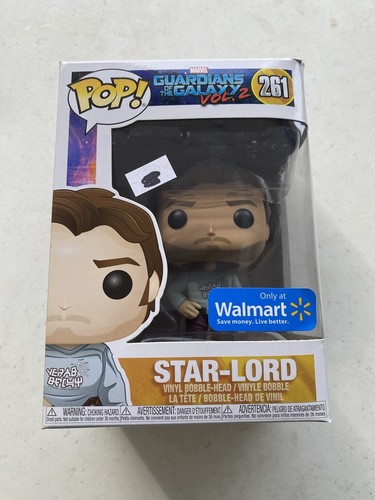 Funko Pop Star Lord 261 Guardians Of The Galaxy Collectible Figurine J9 ...