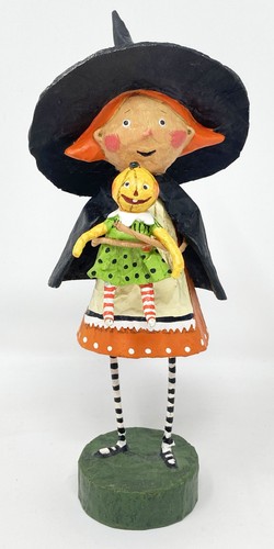 ESC & Co "Gretta Goodwitch" Halloween costumed figurine, Lori Mitchell ...
