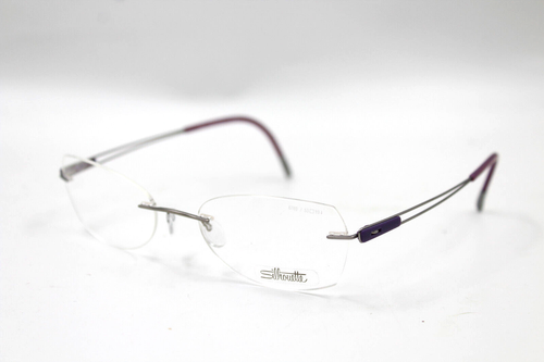 Silhouette Titan Design 6769 6062 (7661 Chassis) Silver Violet 53/19 ...