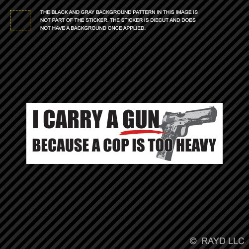 Custom Gun Barrel Stickers